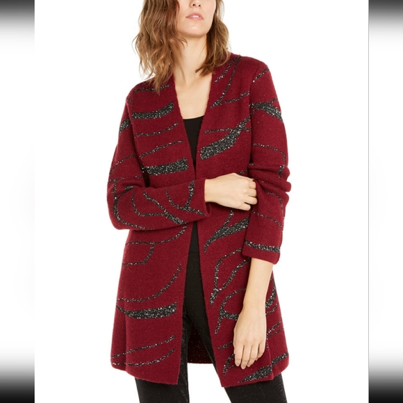 Alfani | Sweaters | Alfani Sequin Open Front Cardigan 3x | Poshmark